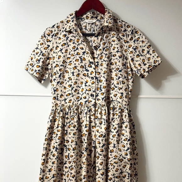 Toast | Dresses | Toast Selma Cotton Shirt Dress Dress Uk8 Floral ...